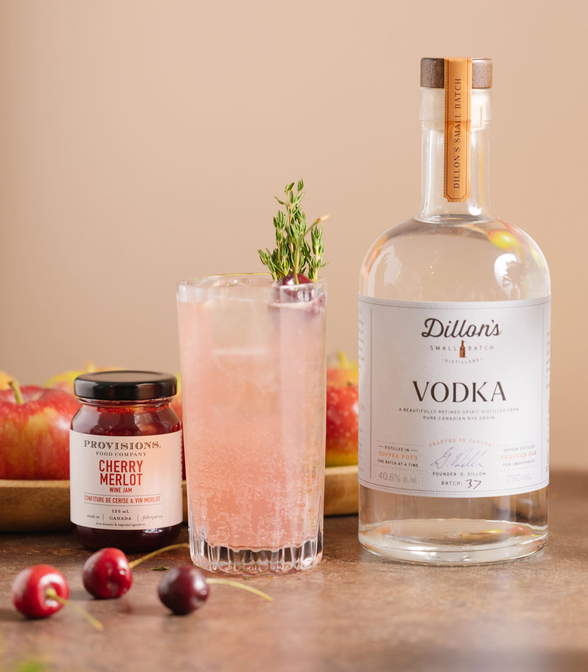 Cherry Merlot Mule - Dillon's Small Batch Distillers